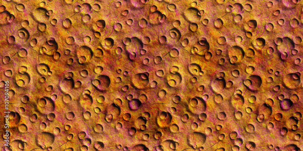 Seamless Texture surface Mars 3D illustration Stock Illustration ...