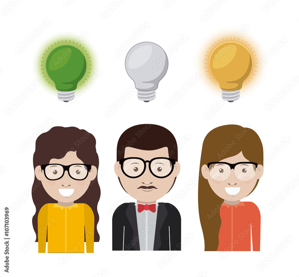 think people design Stock Vector | Adobe Stock