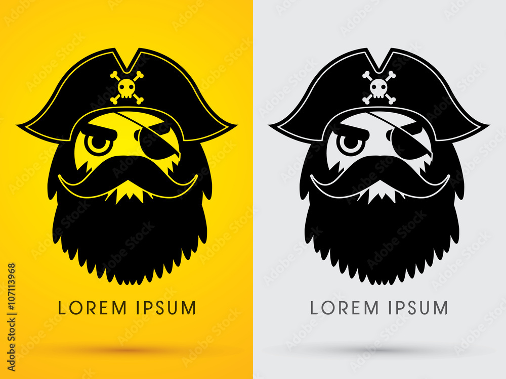Pirate Face Vector