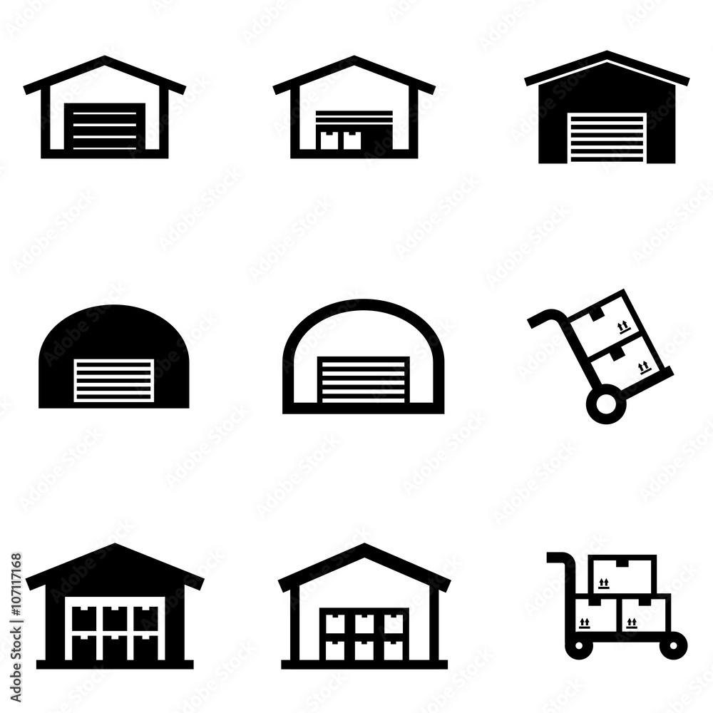 Distribution Center Icon