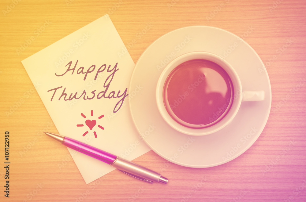 Happy Thursday Coffee