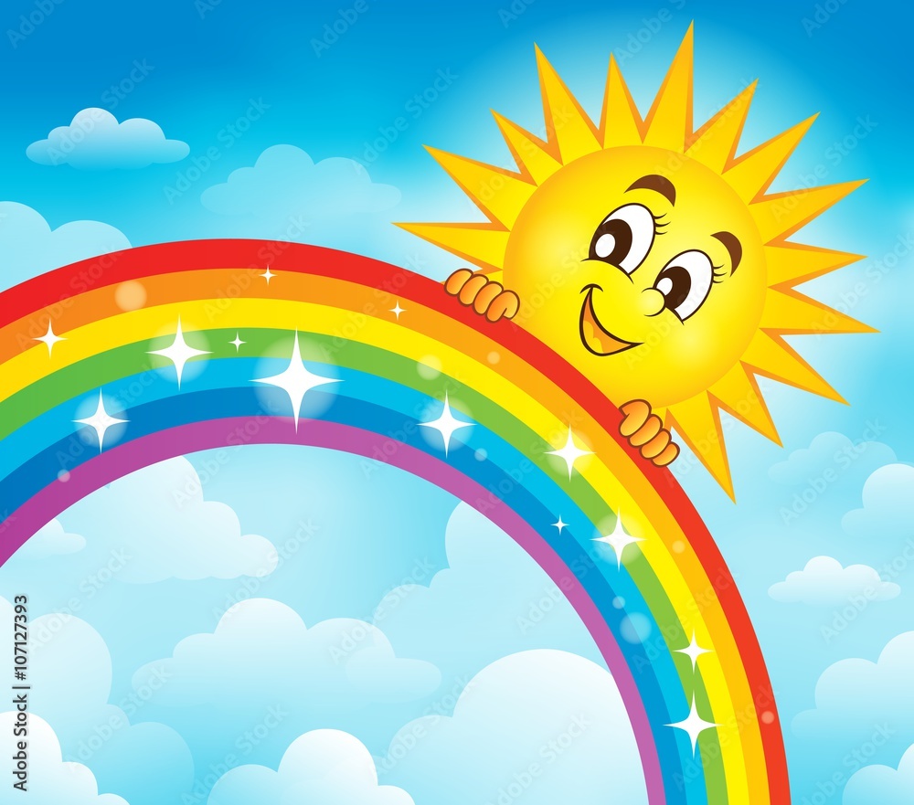 Rainbow topic image 7 Stock Vector | Adobe Stock