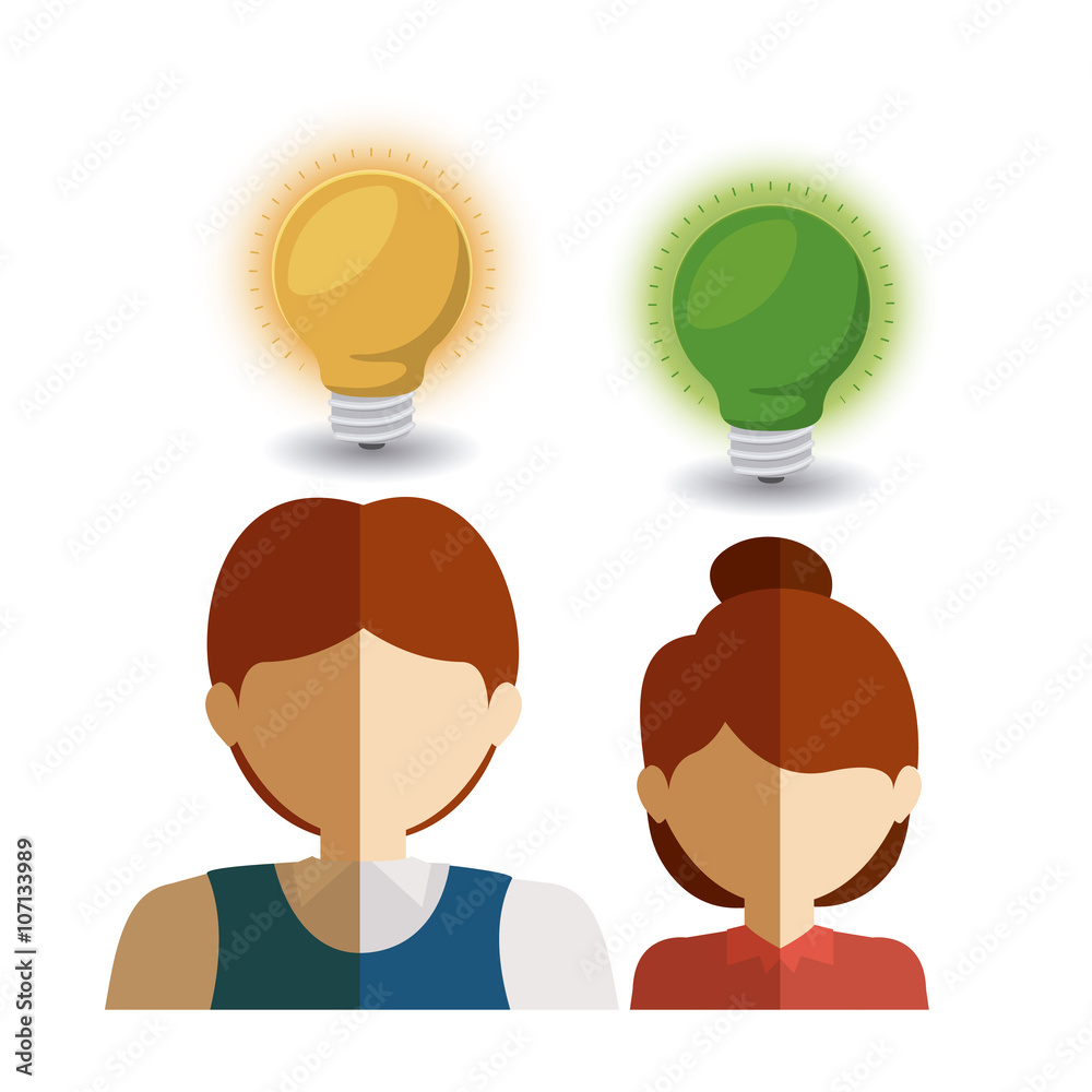 think people design Stock Vector | Adobe Stock