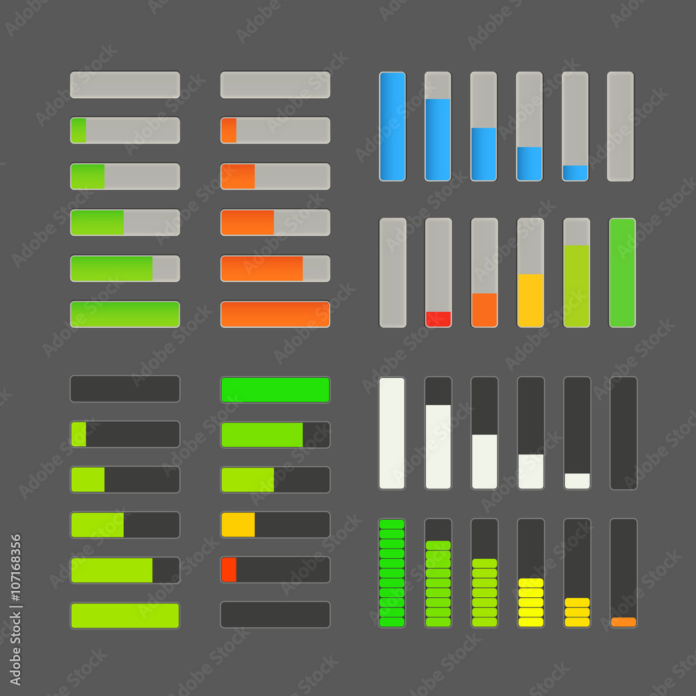 Photo & Art Print Infographics. Earth map and different charts and ...