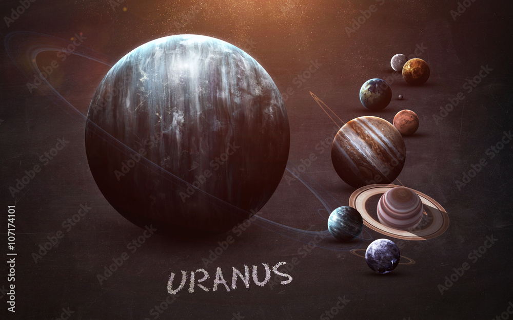 Uranus - High resolution images presents planets of the solar system on ...