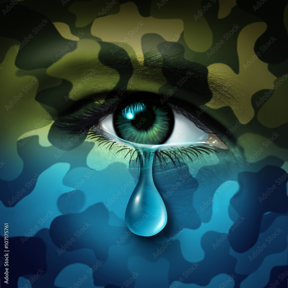 Military Depression ilustración de Stock | Adobe Stock