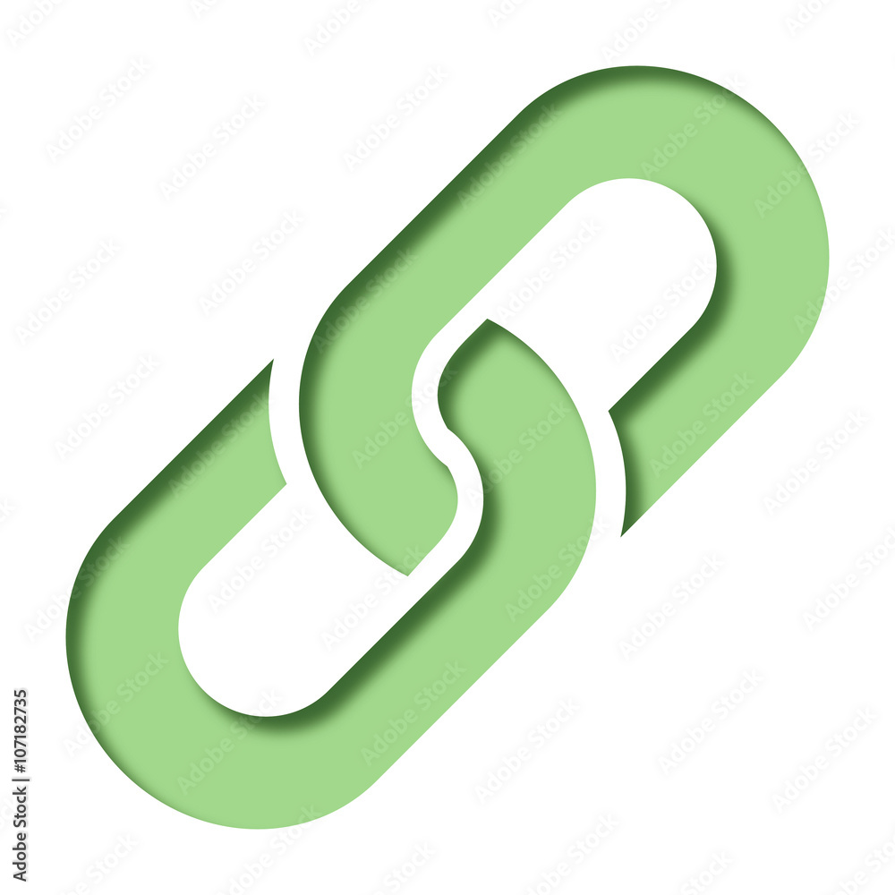 Logo chaîne. Stock Vector | Adobe Stock