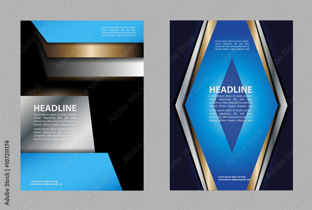 Professional business design layout template or corporate banner design ...