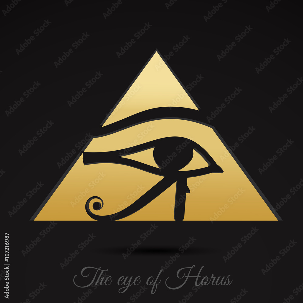 Horus eye vector art. Stock Vector | Adobe Stock