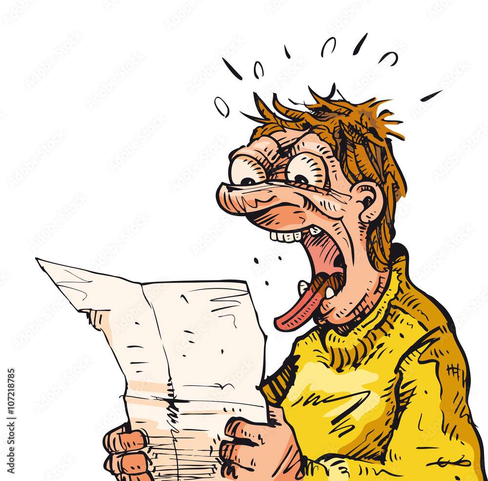 Bad News Stock Vector | Adobe Stock Bad News Stock Vector | Adobe Stock