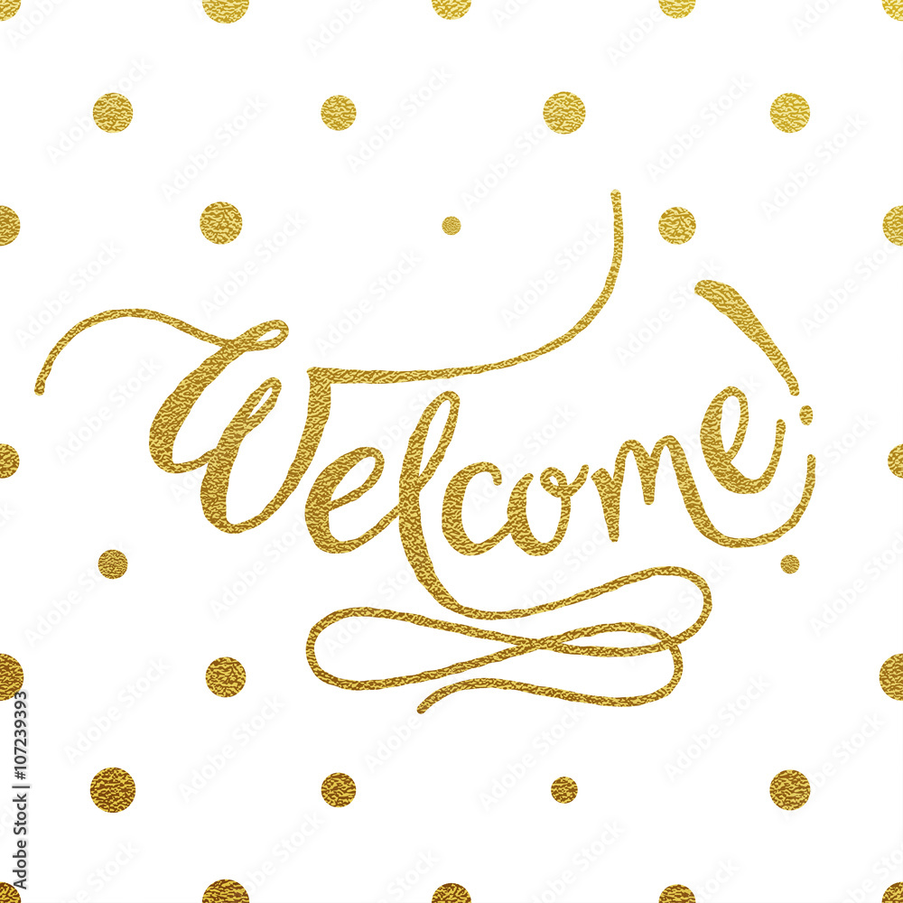 Welcome Glitter Images