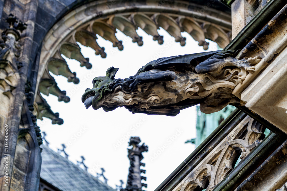 Gothic Gargoyles Castle