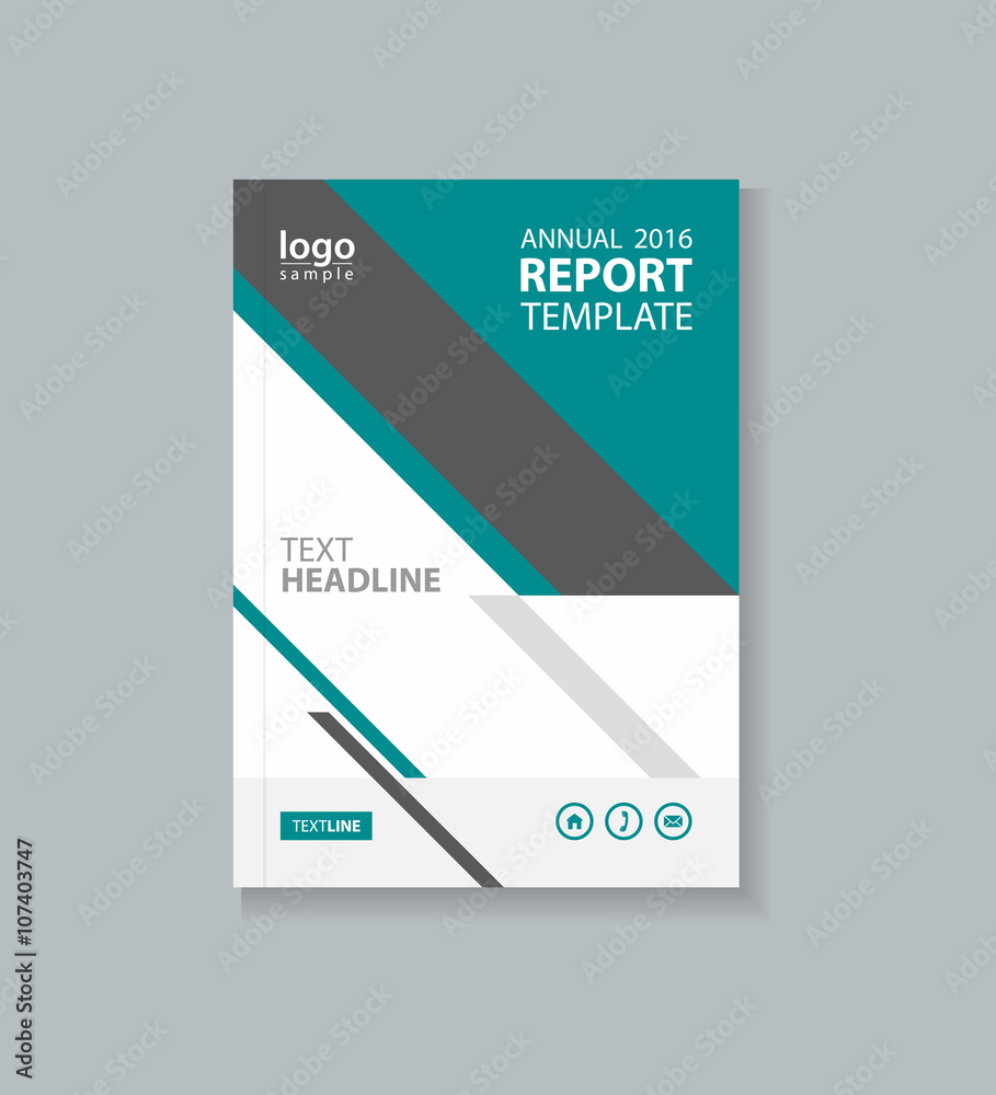 business cover design template , brochure , annual report, flyer ...