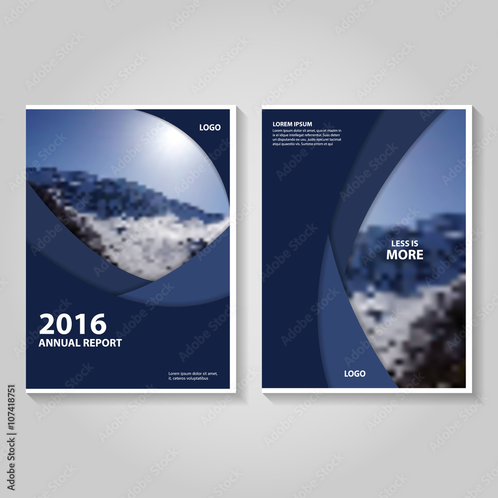 Purple Vector annual report Leaflet Brochure Flyer template design ...