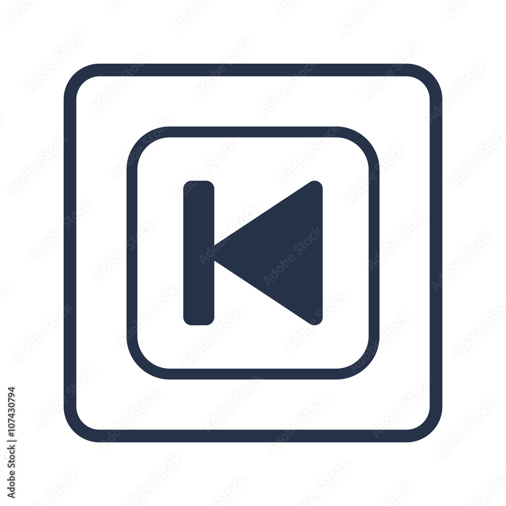 Back Icon Flat