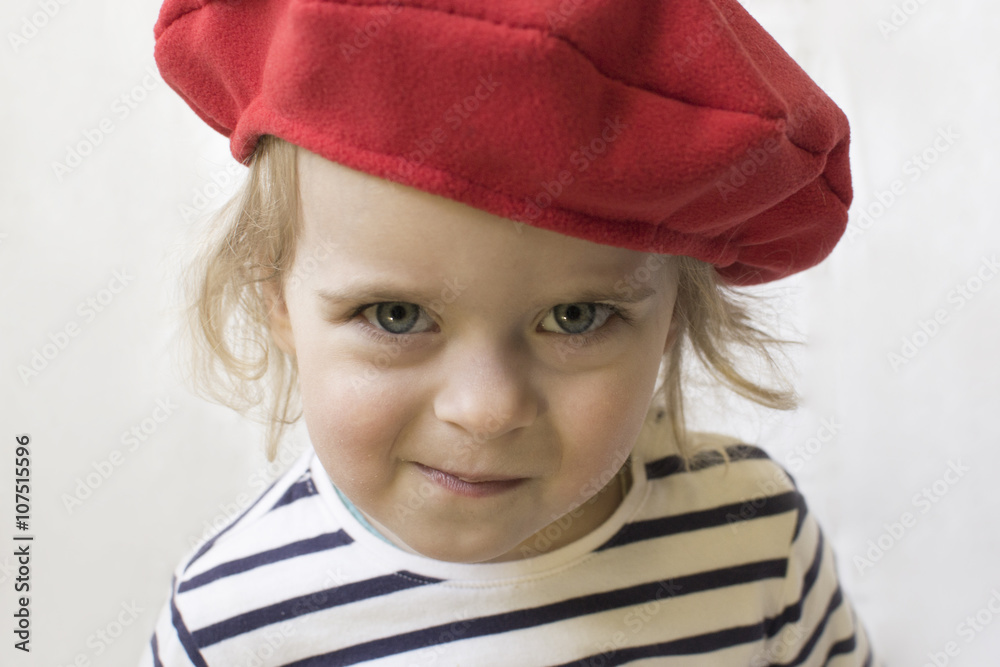French girl Stock Photo | Adobe Stock