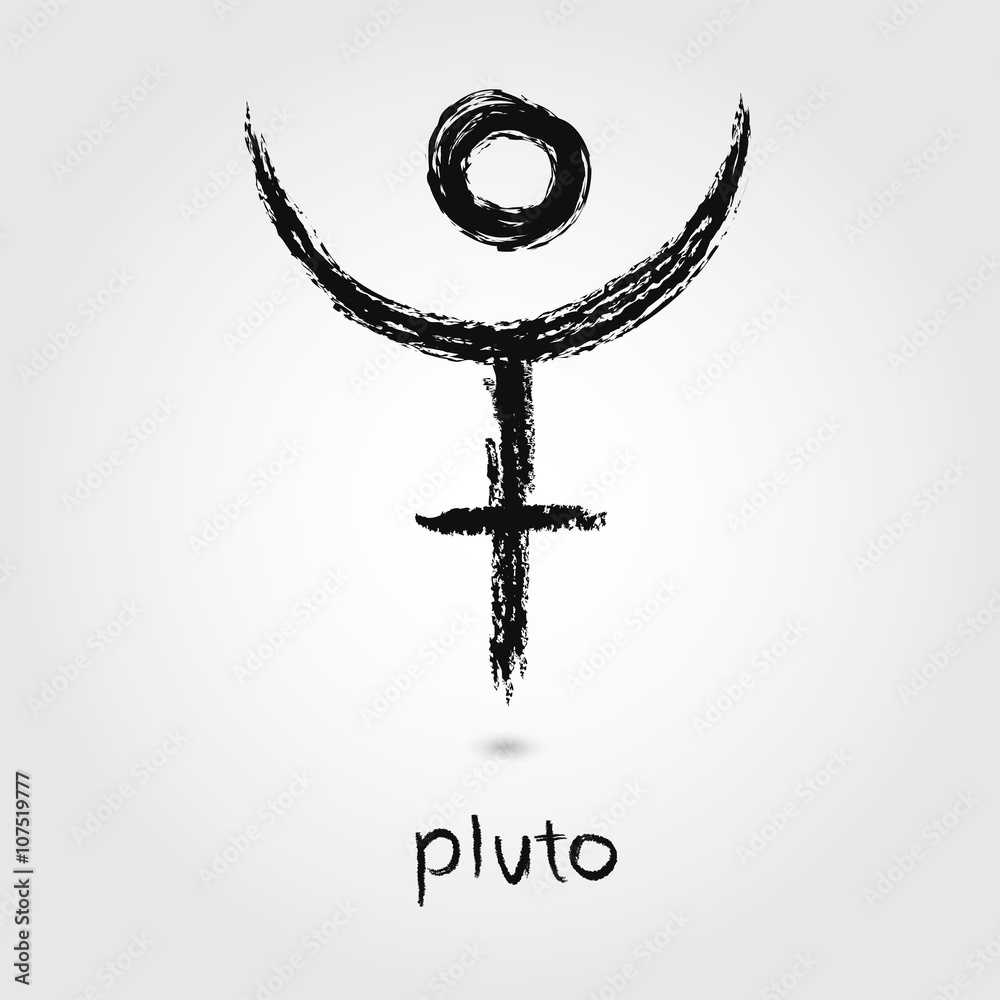 Pluto Planet Symbol