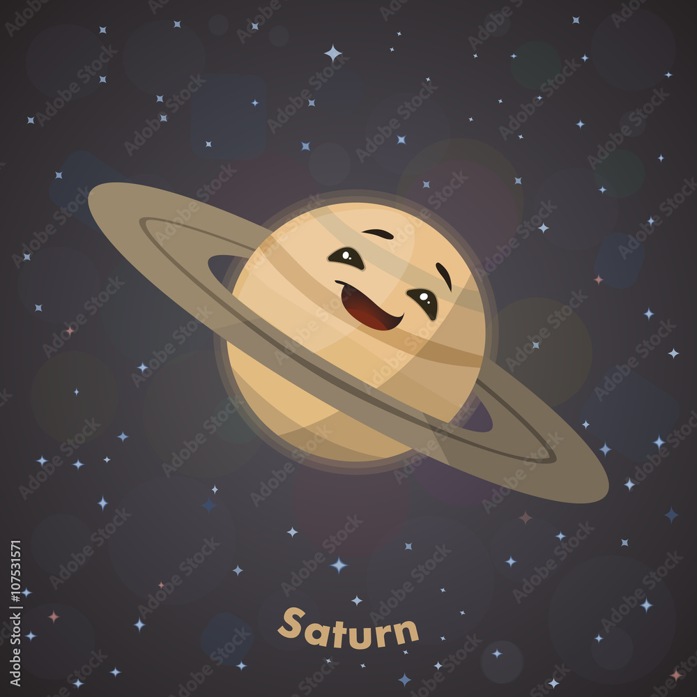 Cute Planet Saturn