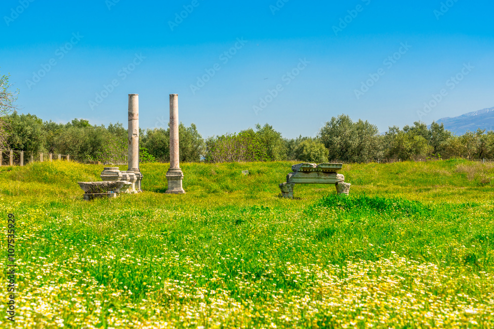 Ancient Greek City Lydia Roman Empire Sardes Sardis/Ancient Greek City ...