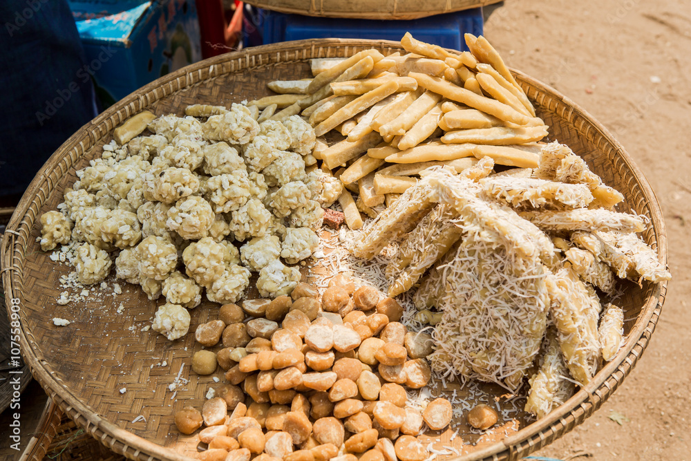 Burmese candy Stock Photo | Adobe Stock