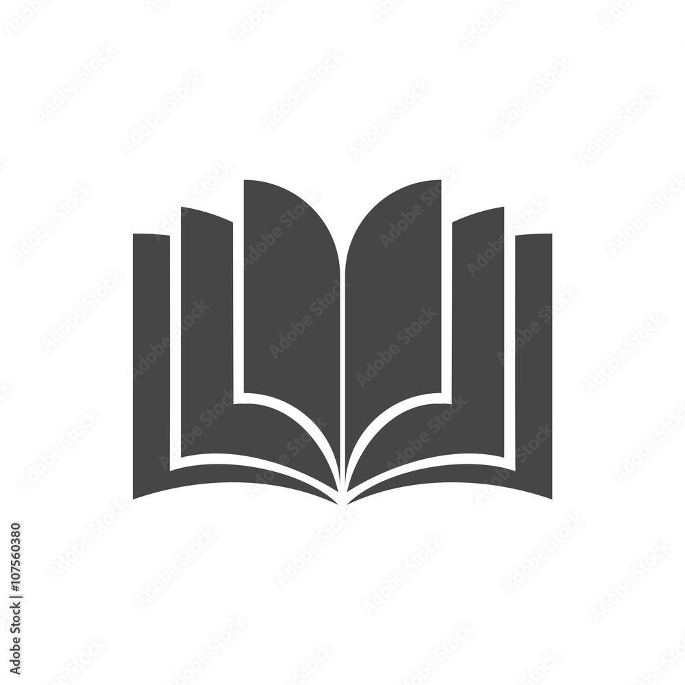 Vector sign book icon Stock Vector | Adobe Stock