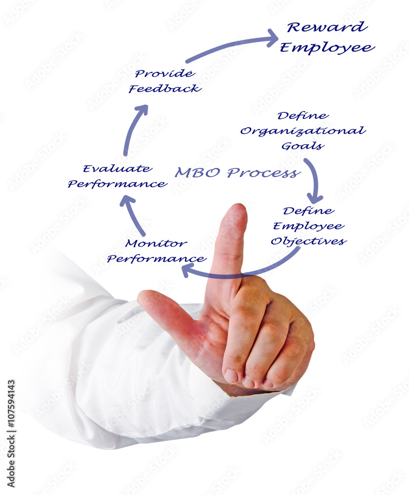 Diagram of MBO Process Stock Photo | Adobe Stock