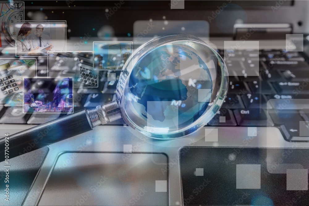 Magnifying Glass. Stock Photo | Adobe Stock