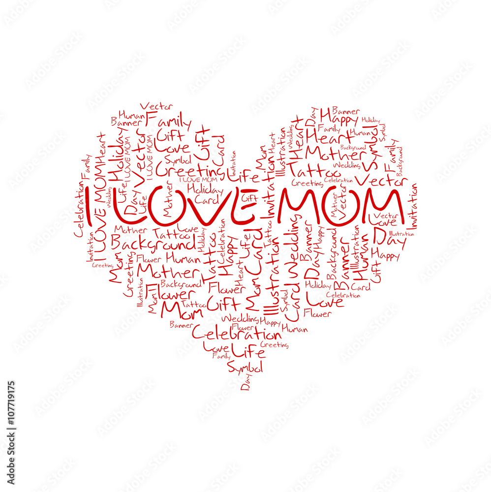 Mom Word Cloud