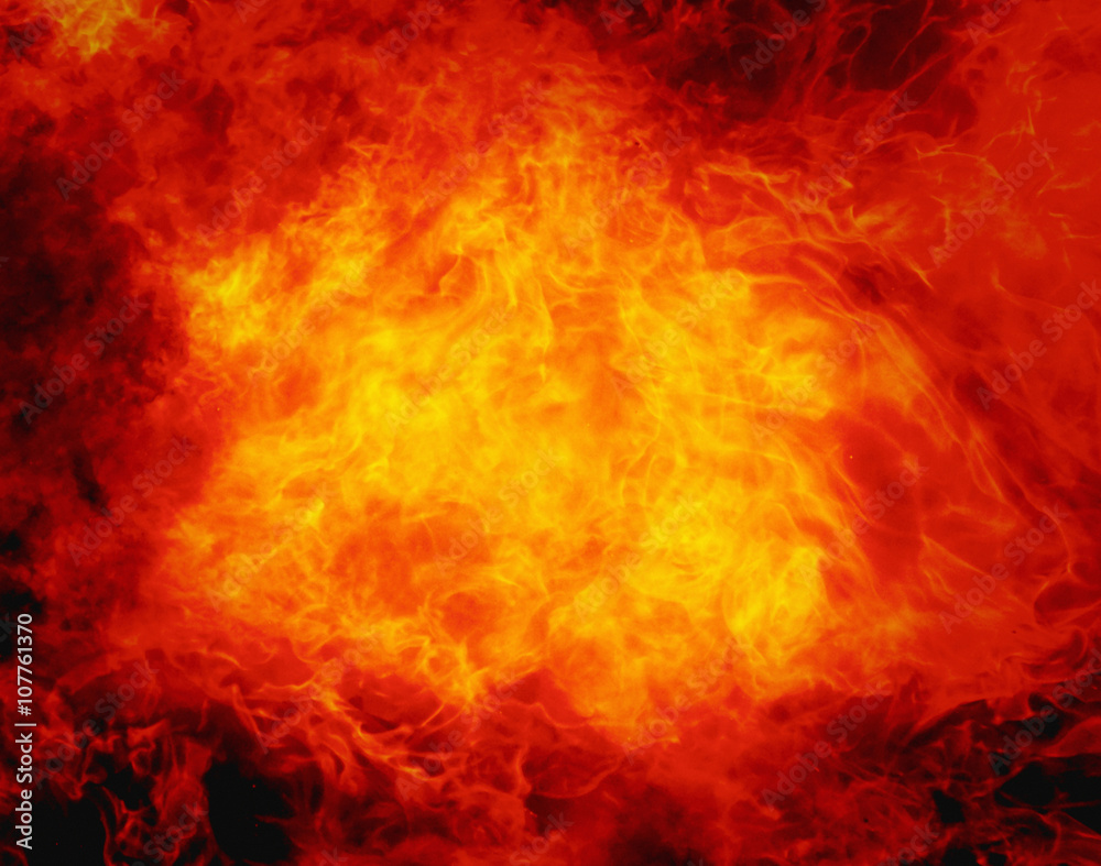 fire background as a symbol of hell and inferno Stock Photo | Adobe Stock