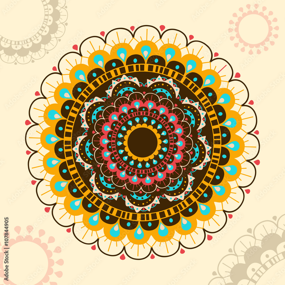 Colorful Indian Designs For Backgrounds