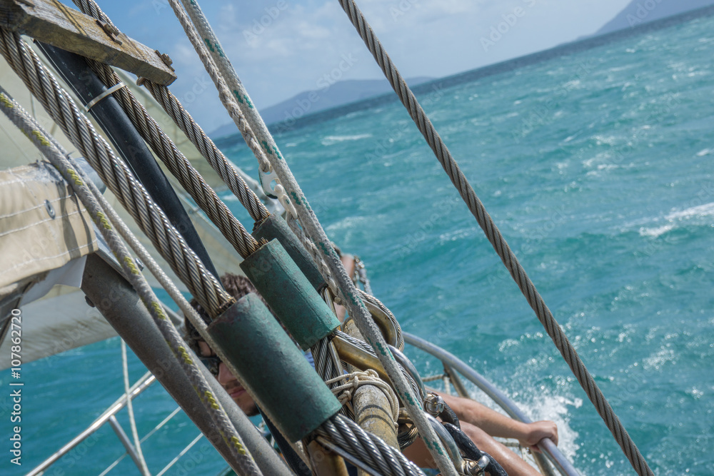 segeln whitsundays - australien Stock-Foto | Adobe Stock