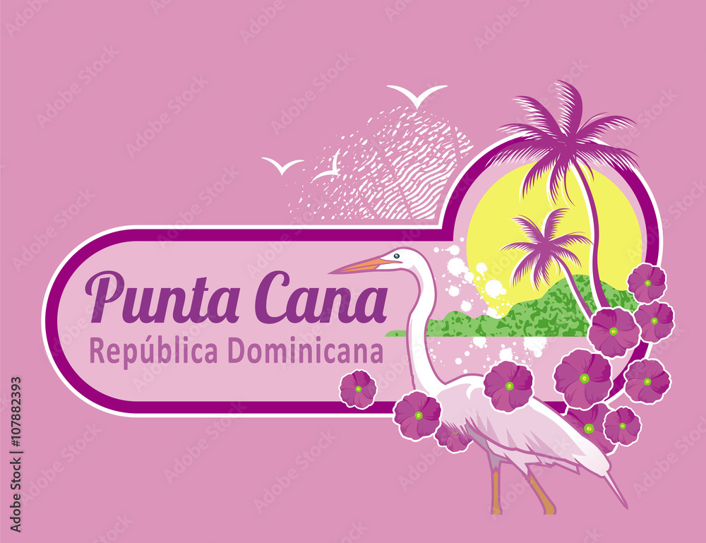punta cana Stock Vector | Adobe Stock