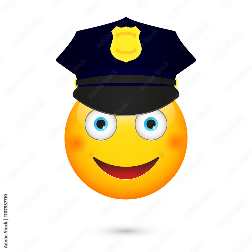 Emoticon for Labor Day. Emoticon aviation pilot. Isolated vector ...