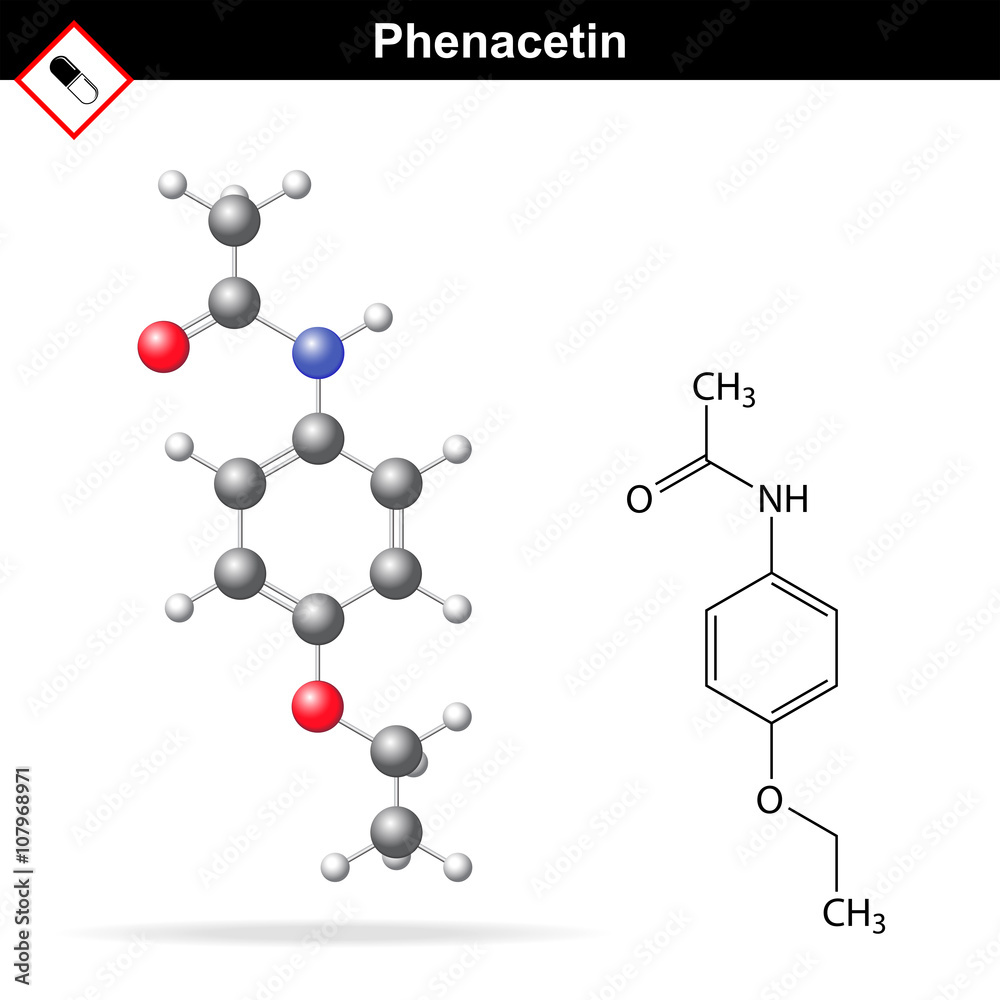 Structure Of Phenacetin