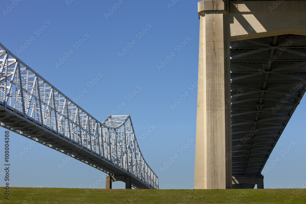 Twin Bridges Stock Photo | Adobe Stock