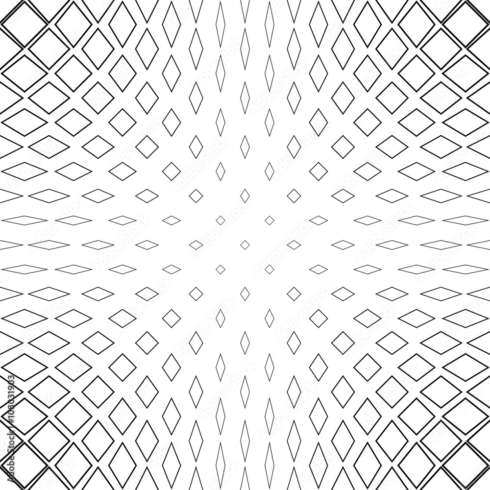 Black and white abstract square pattern background Stock Vector | Adobe ...