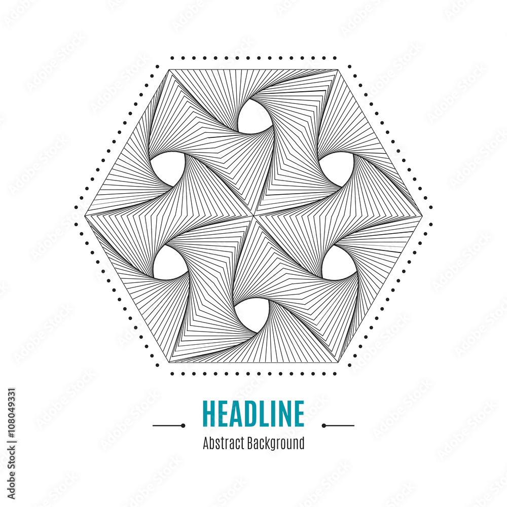 Geometric Shapes Logo Design