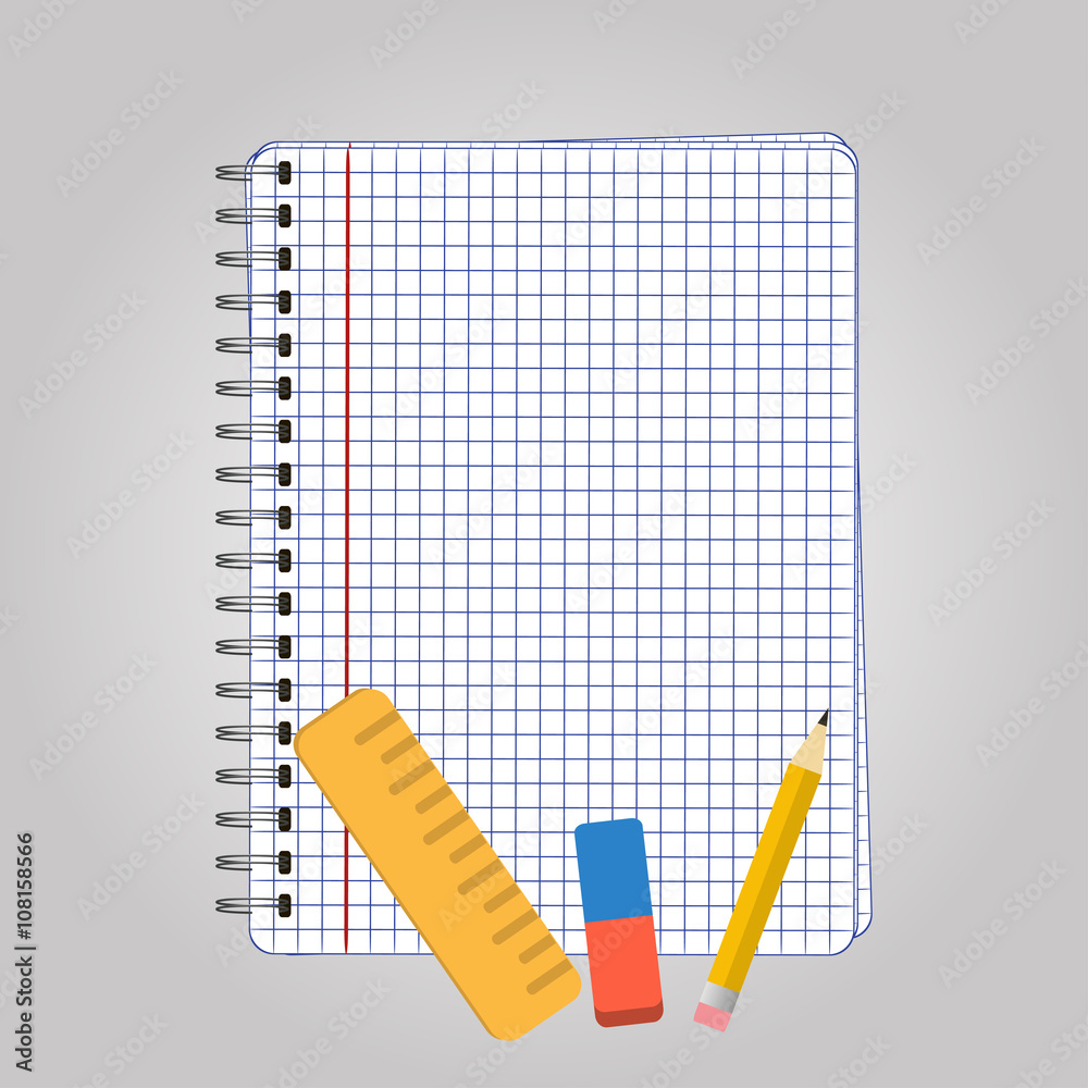 Math Notebook Clipart