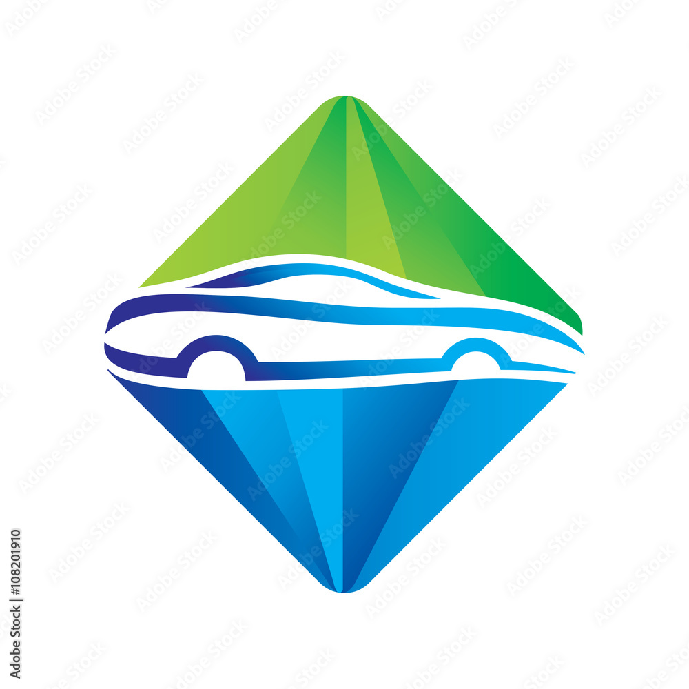 Elegant Car Logo Stock Vector | Adobe Stock