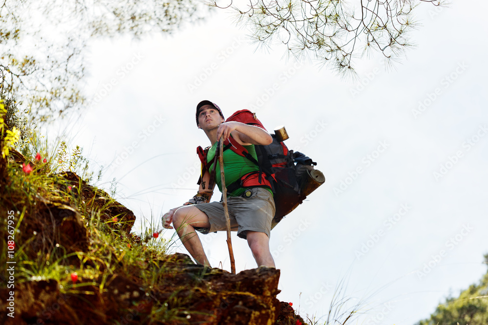 hiker Stock Photo | Adobe Stock