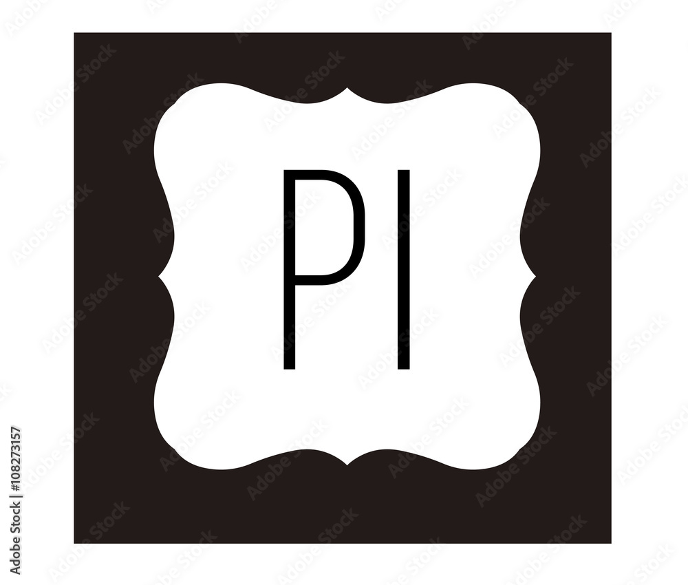 PI Initial Logo for your startup venture Stock-Vektorgrafik | Adobe Stock
