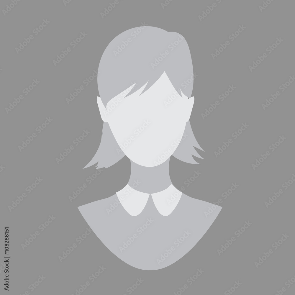 Flete guy, man, woman, avatar, profile photo, gray silhouette is Stock ...