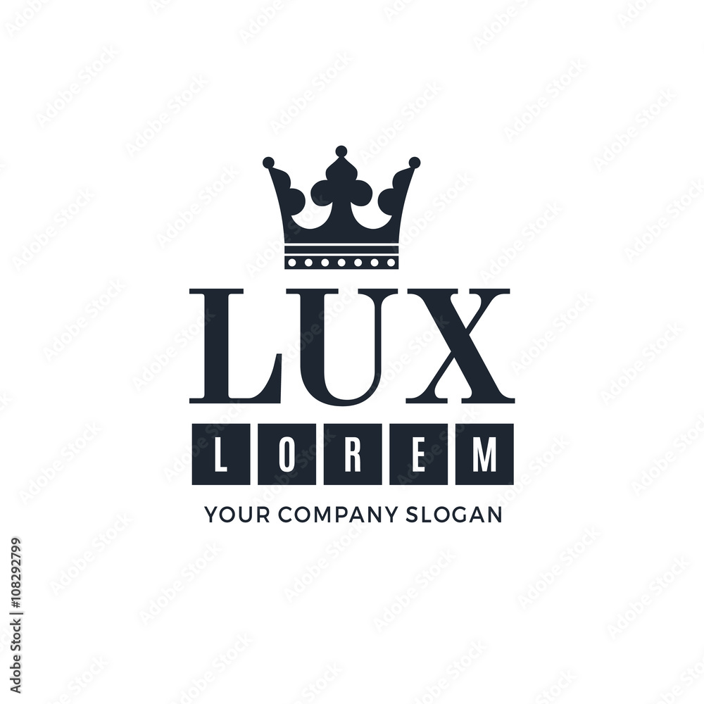 Dark blue logo on a white background with a picture of the silhouette ...