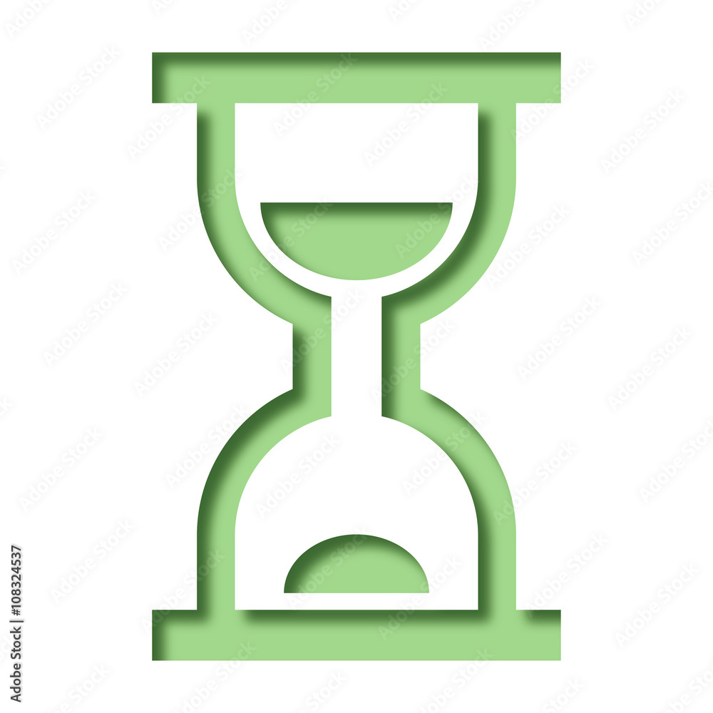 Logo sablier. Stock Vector | Adobe Stock