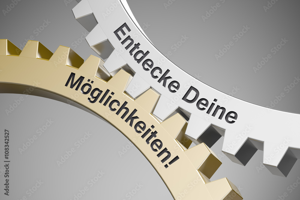 Entdecke Deine Möglichkeiten Stock-Illustration | Adobe Stock
