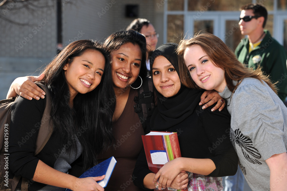 Diverse Group of Students Stock Photo | Adobe Stock