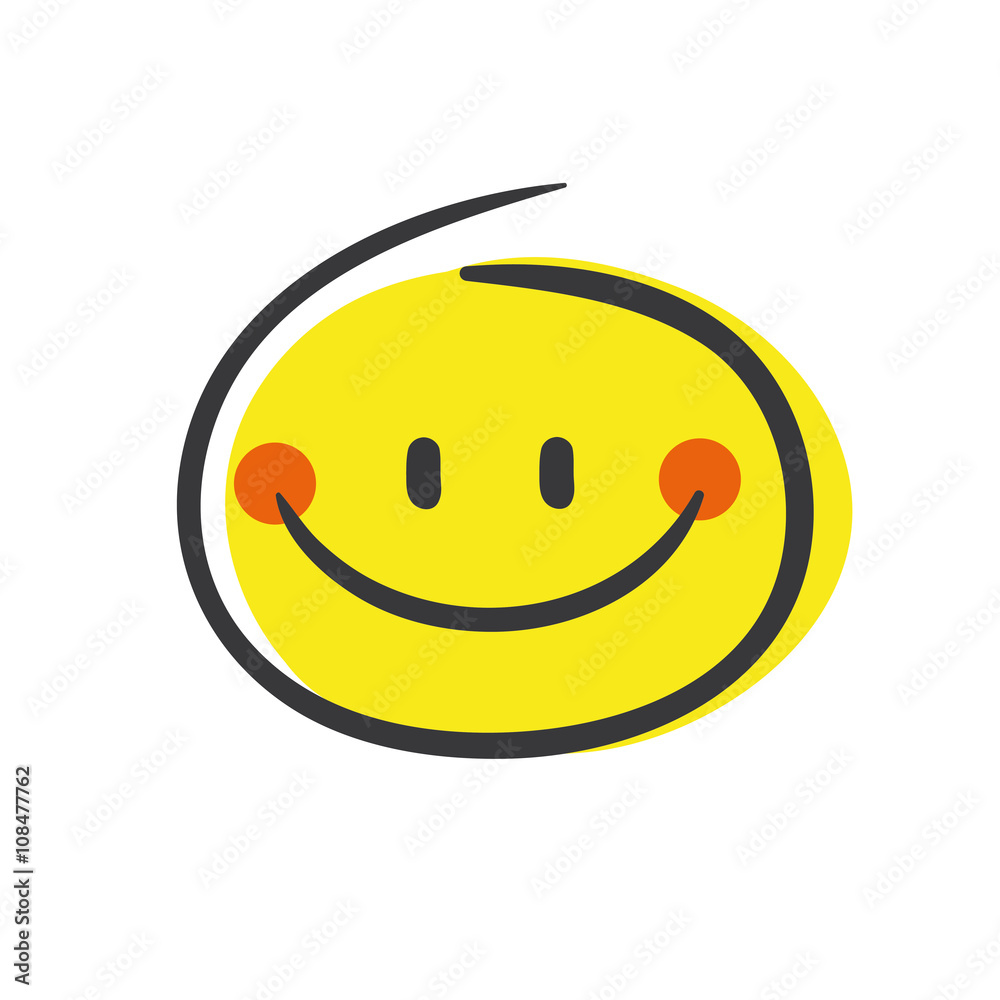 Stick Figure Series Emoticon / Verlegenheit Stock Vector | Adobe Stock