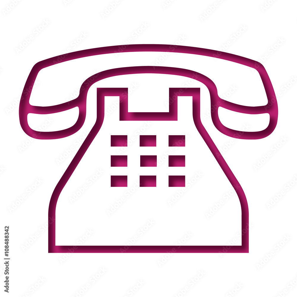 Vecteur Stock Logo téléphone. | Adobe Stock