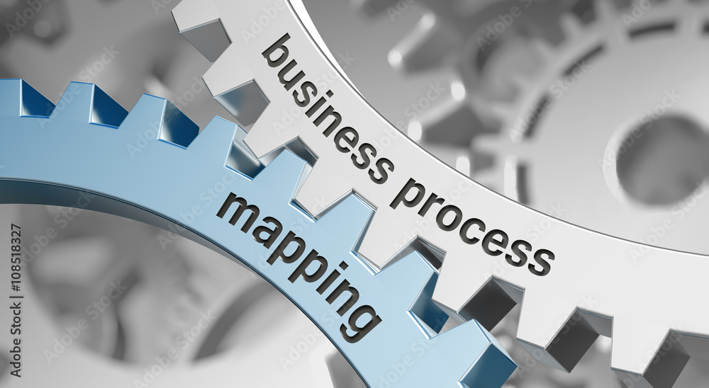 business process mapping Stock Illustration | Adobe Stock