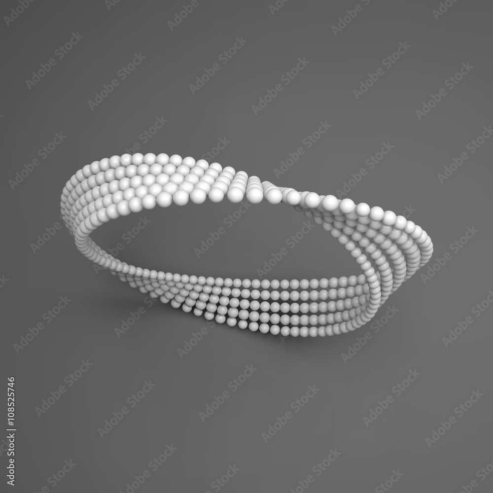 Mobius strip variation. Infinity Sign. Classic Optical Illusion ...